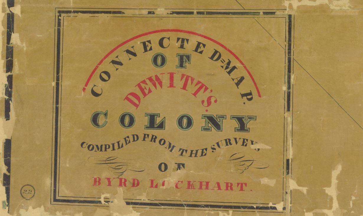 Colonists’ and Emigrants’ Route to Texas | by Texas General Land Office ...