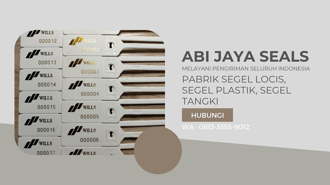 WA : 0813–3355–9012 Pabrik Jual Toko Segel Plastik Locis Tangki Kebumen ...