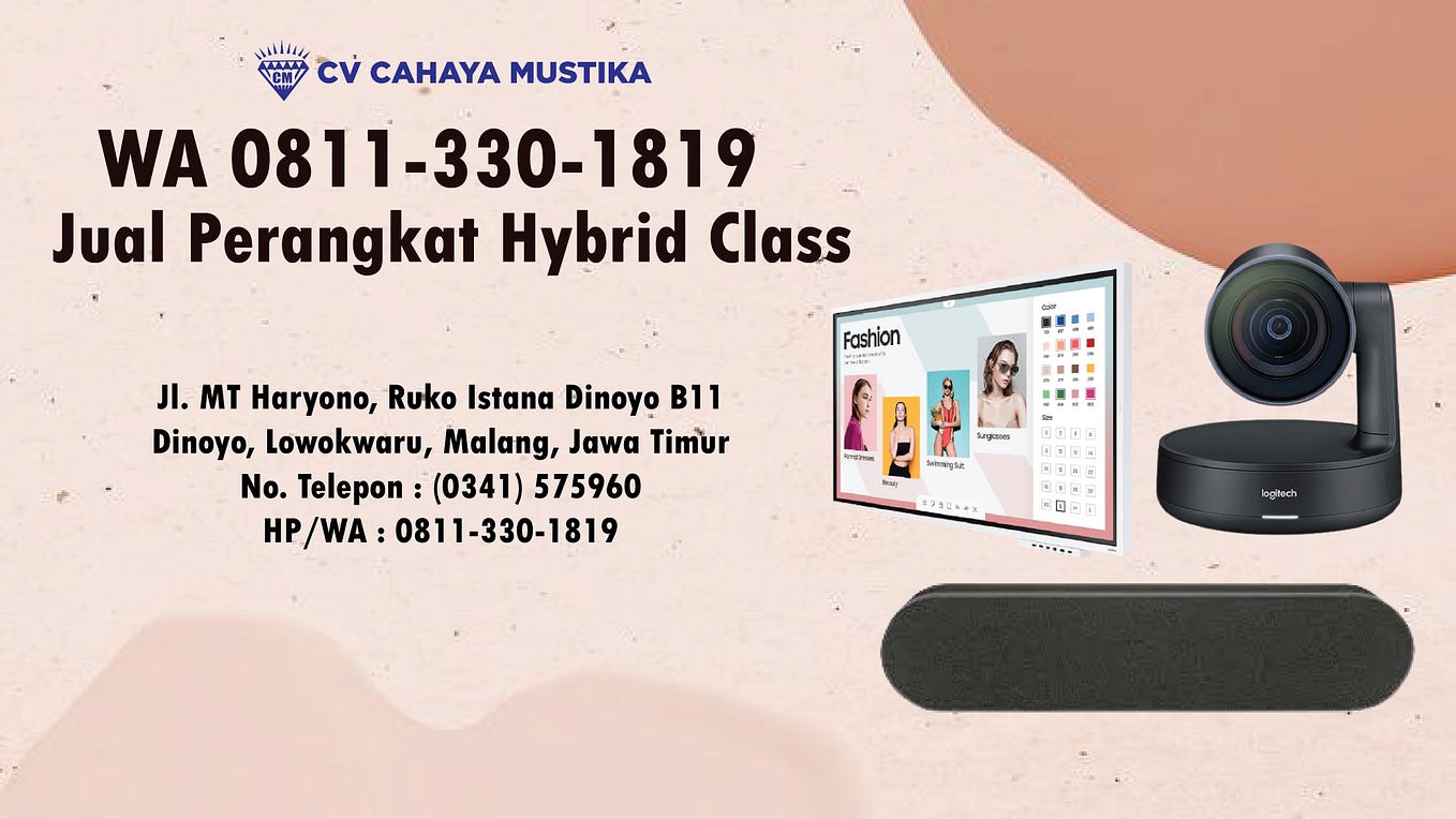 Jual Peralatan Kelas Secara Hybrid SemarangWA 0811–3301–819, Jual Peralatan Kelas Secara Hybrid ...