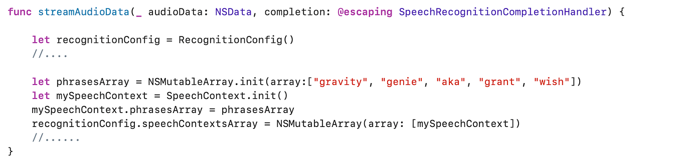 Google speech to text (STT) API integration and training model with iOS Swift — Part I | by ...