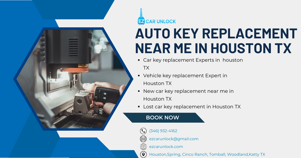 Vehicle Key Replacement Expert In Woodland TX: Your Trusted Solution ...