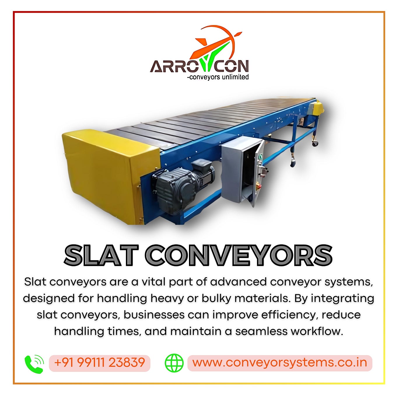 Arrowcon Conveyor Systems: Leading Belt Conveyor Manufacturers | by ...