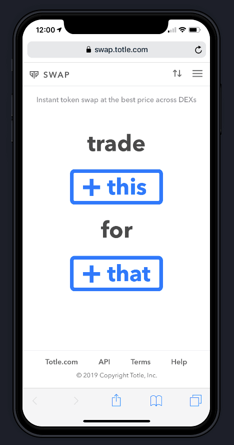 How to Trade on Totle. Easily rebalance a crypto portfolio —… | by ...