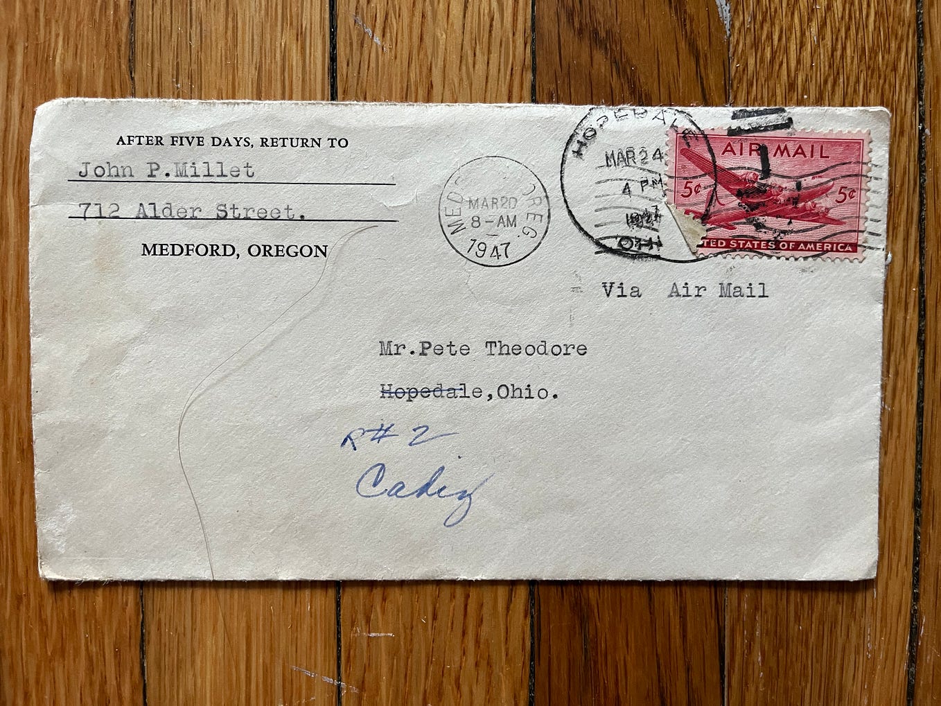 Letter 16/111 - Autumn Theodore - Medium