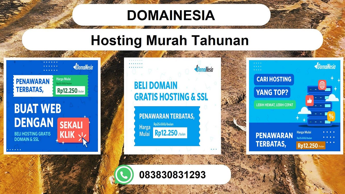 MURAH, Hosting Gratis Domain, Hosting Murah Tahunan domainesia Kaur - domainesia hosting Murah ...