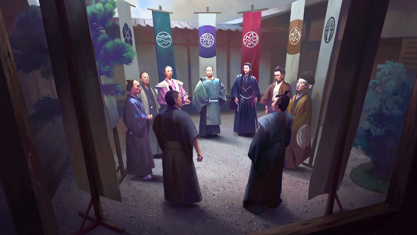 Generals & Samurai: Redesign. The early days of Emperor Nakamoto’s ...