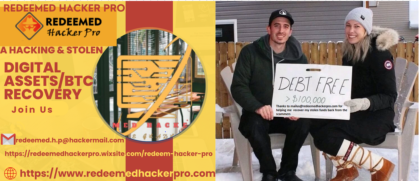 Giving thanks and appreciation 🙏 to Redeemed Hacker Pro, A digital ...