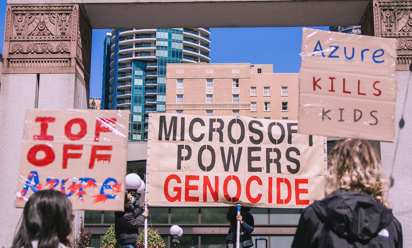 “Why I’m Leaving Microsoft — Our Moral Responsibility”, a letter by Vaniya Agrawal | by No Azure ...