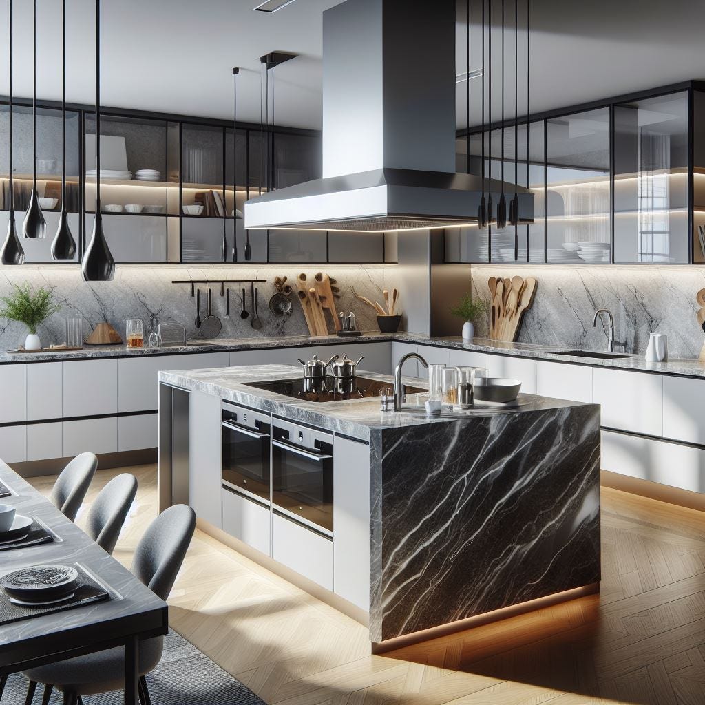 Elevate Your Kitchen with the Modern Kitchen Worktop Collection from ...