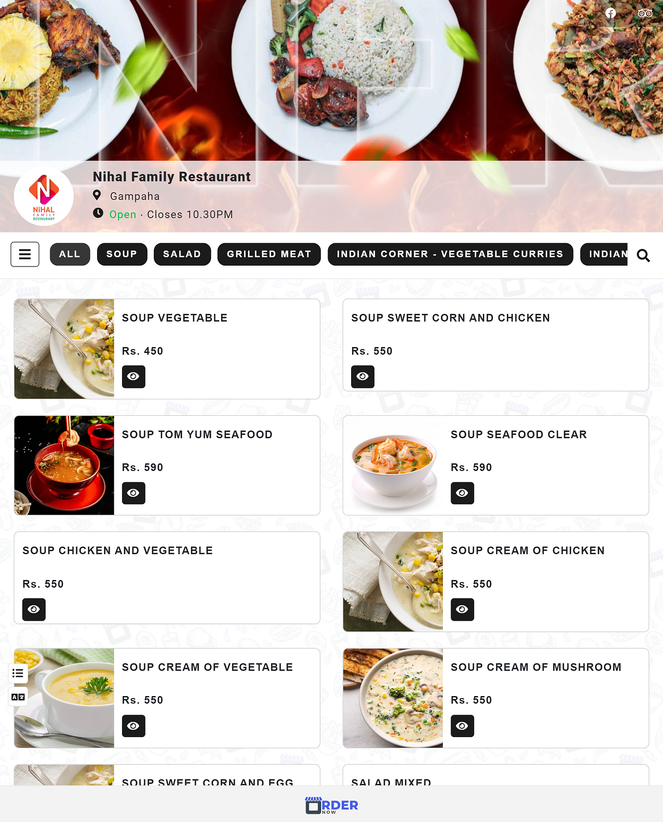 ☕️Cafe210: Digital Menu 🍔 - OrderNow - Medium