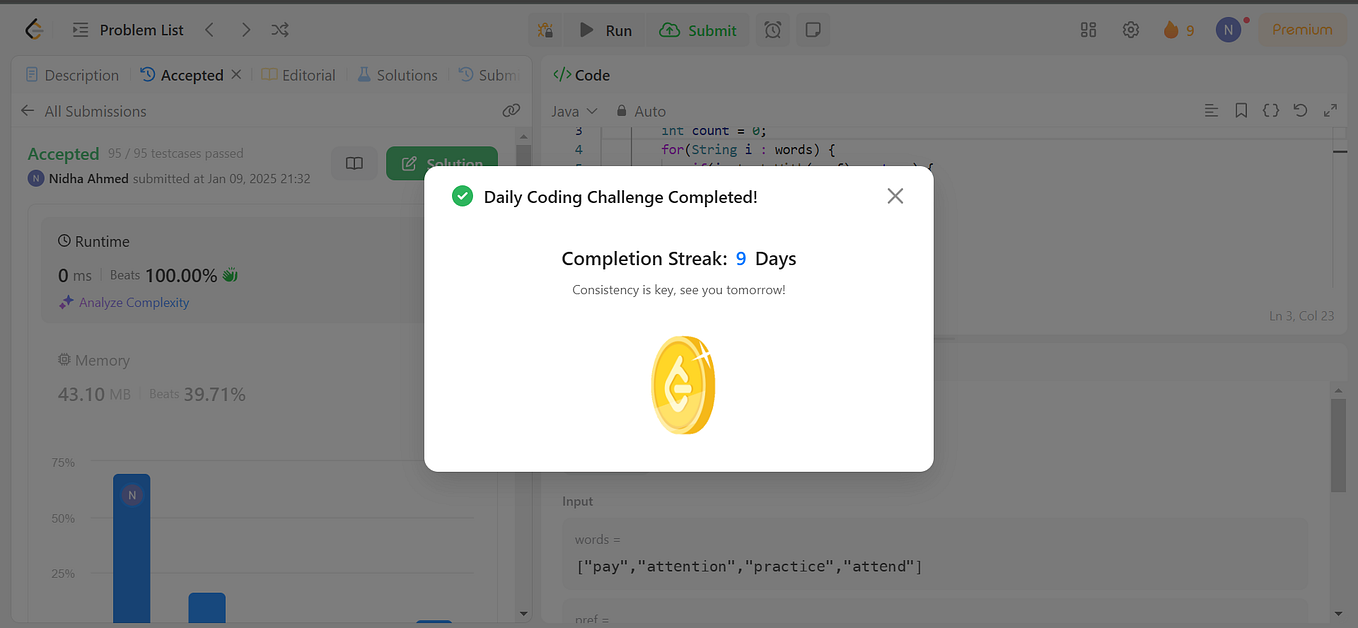 (DAY-1) My Problem-Solving Journey Begins: Tackling POTD from LeetCode and GeeksforGeeks 🚀 | by ...