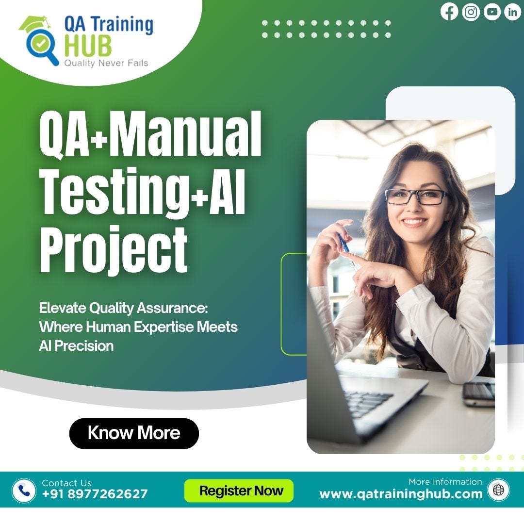 AI — Artificial Intelligence with QA | by Qatraininghub | May, 2024 | Medium