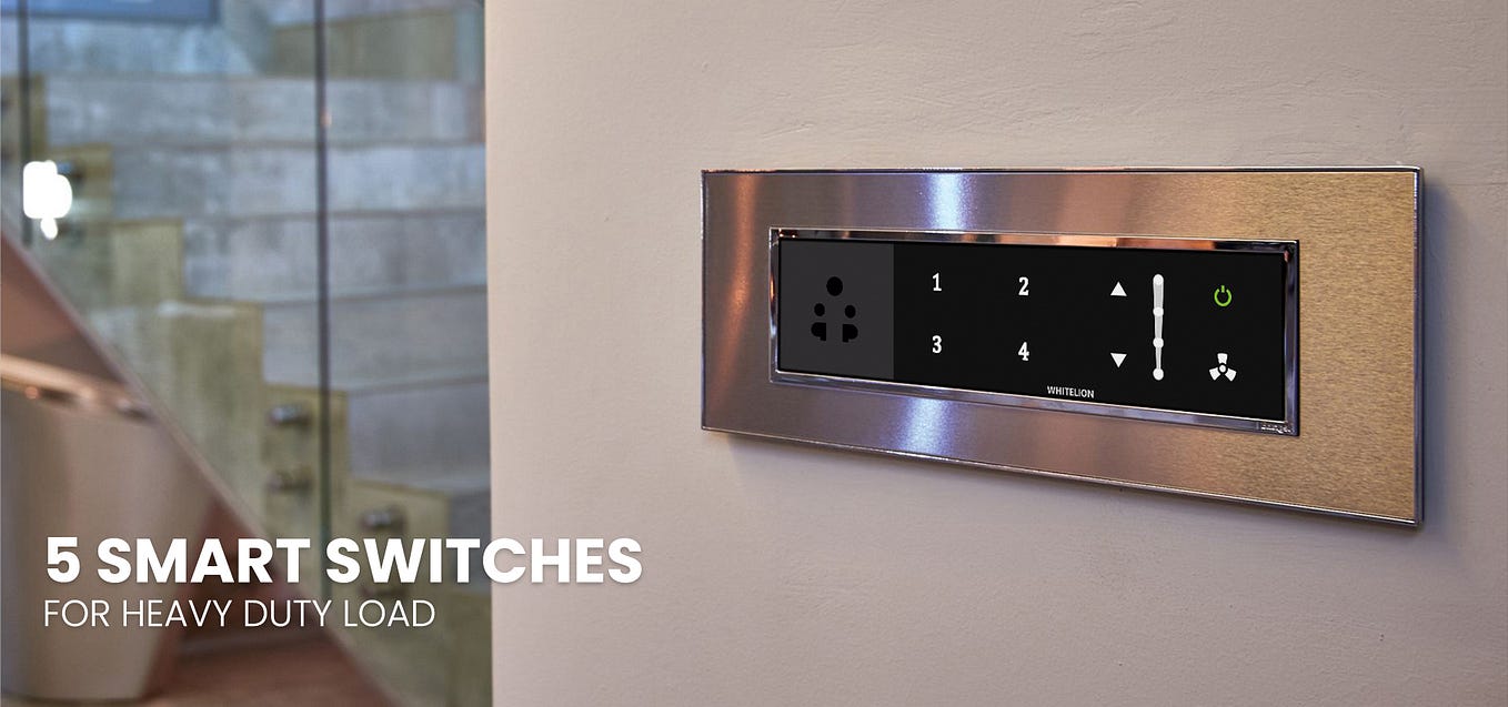 5 reasons why you should shift to smart switches? | by Whitelion India ...