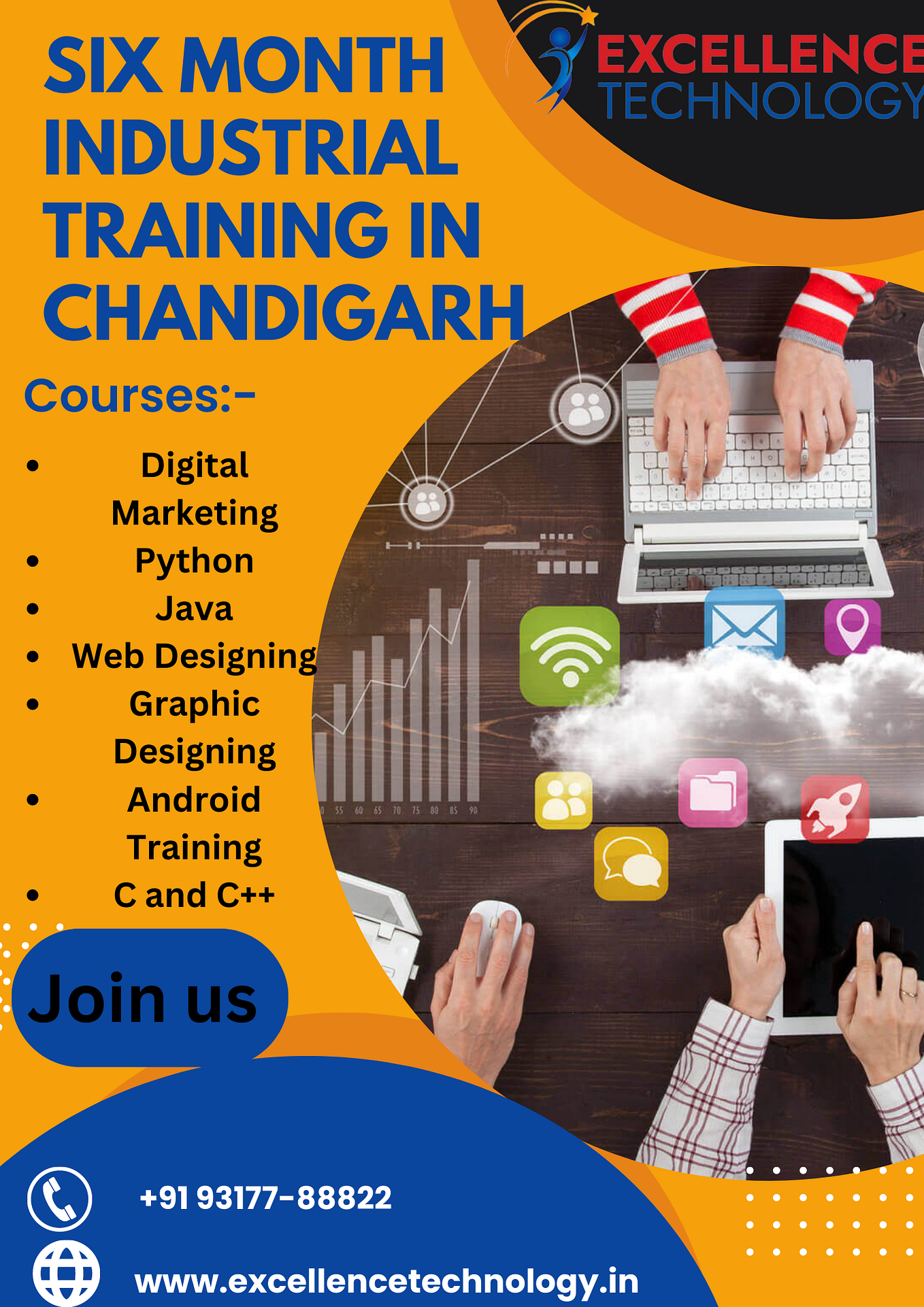 Six Month Industrial Training in Chandigarh | by Excellence Technology ...