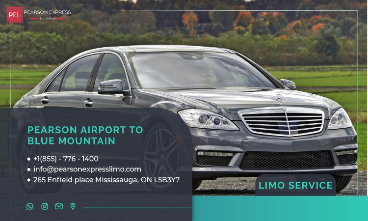 Impress Your VIPs with Our Pearson Airport to Blue Mountain Limo ...