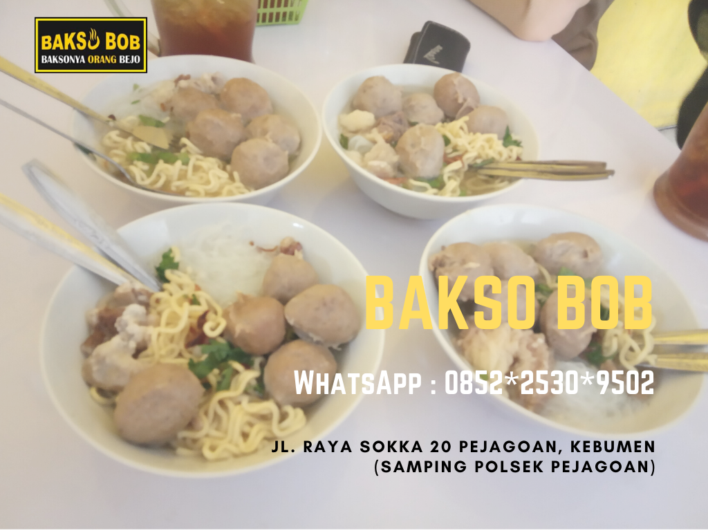 Enak!! bakso bob, bakso orang bejo, bakso urat di kebumen | by Produsen ...