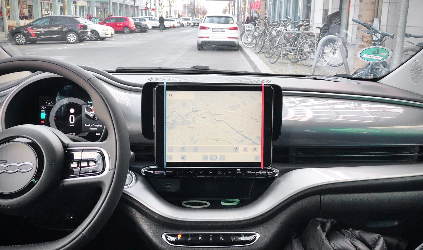 Designing a new UX concept to reduce driver distraction — a UX case ...