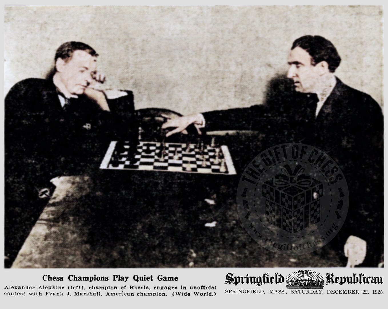 Alexander Alekhine and the Nazis. Tonight, I’m still chipping away at ...
