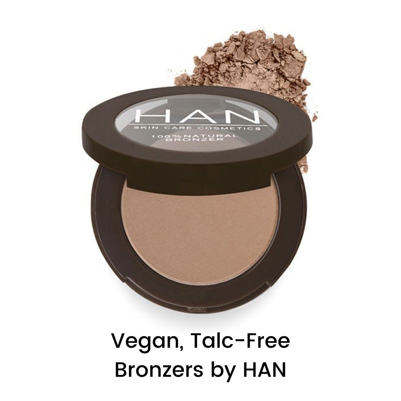 Get a round faux glow by using Talc-free bronzer by HAN. | by Han ...