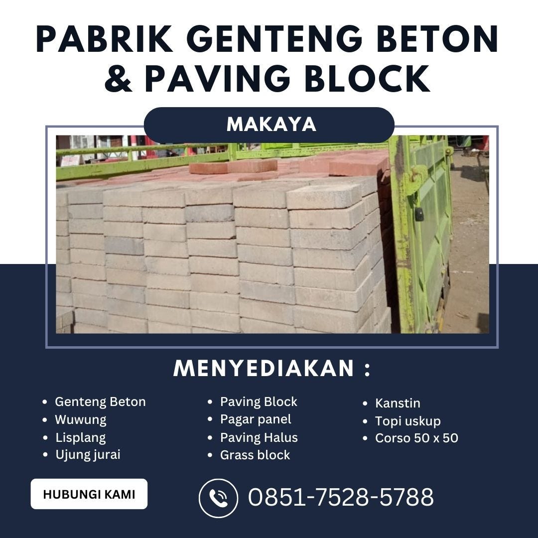 Distributor Grass Block Kotak Kota Batu Call 0851–7528–5788 ...