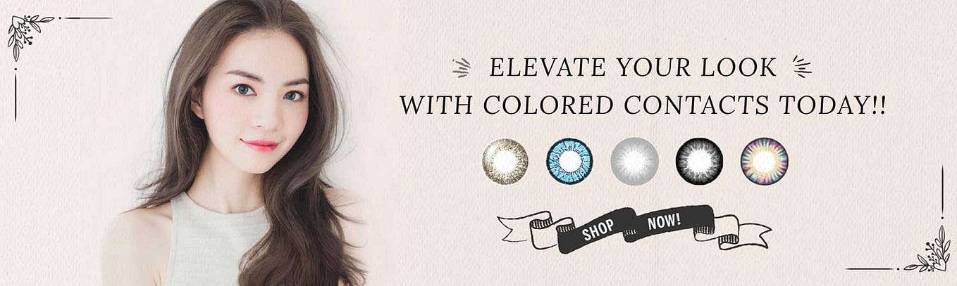 How to choose White Mesh Contacts | by LensVillage.com | Medium