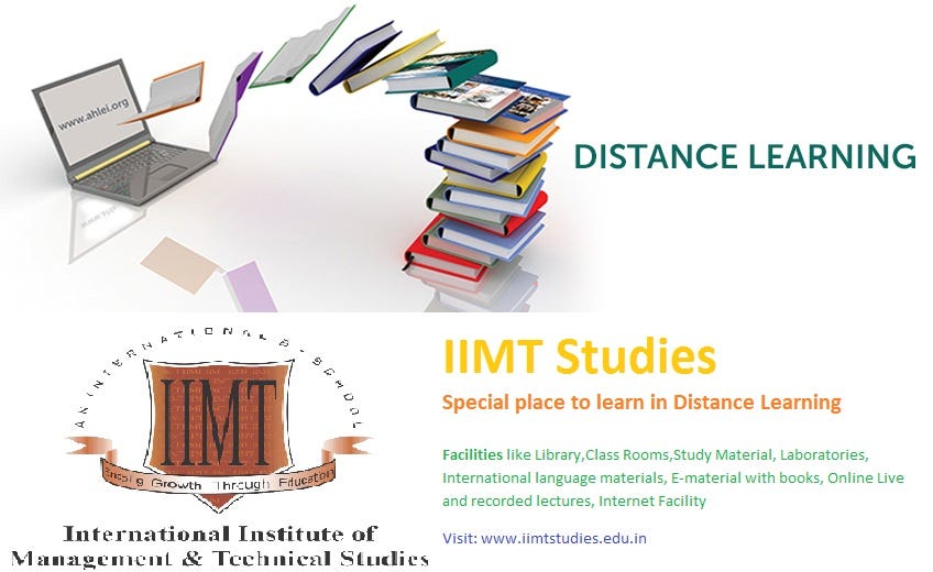 IIMT Studies offers certificate courses through E-Learning and Distance ...