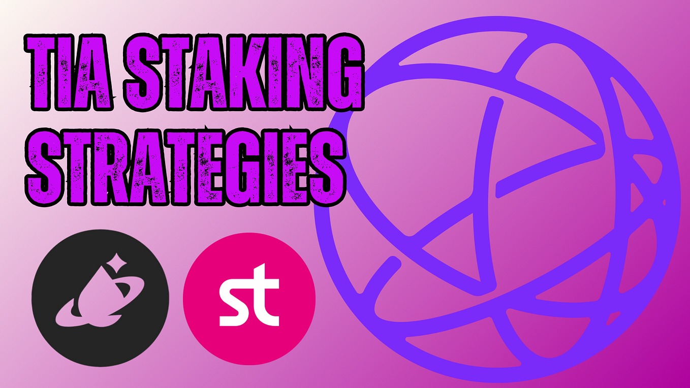 DeFi Dives: Staking $TIA & $SOL. Staking your assets is a good way to… | by Greener Candles | Medium