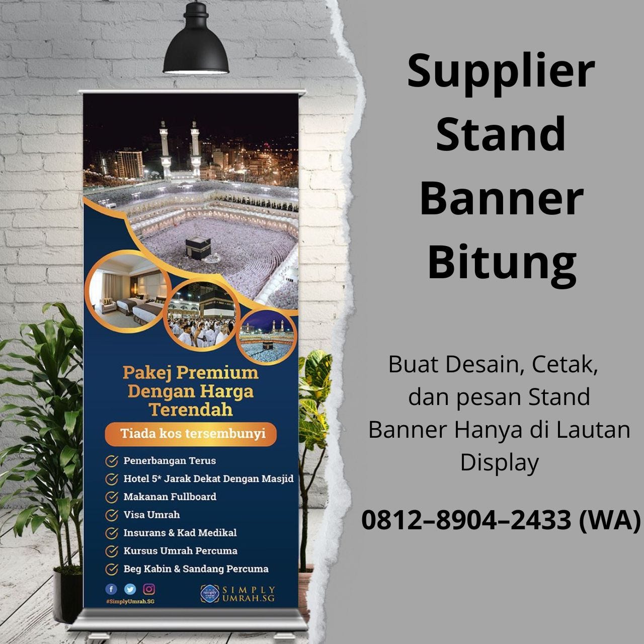 0812–8904–2433, Lautan Display, Supplier Stand Banner Blora | by Jossy ...