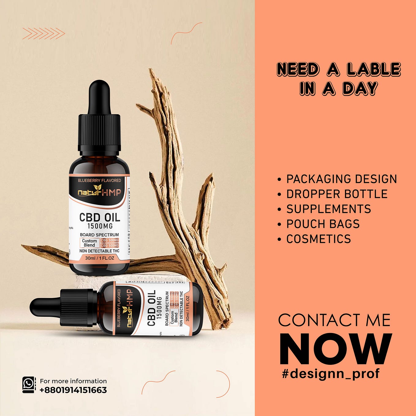 Product label & Packaging Design - product packaging design - Medium