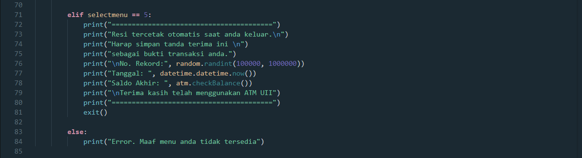 Membuat Aplikasi ATM sederhana menggunakan Python | by Benny Banu Adjie ...
