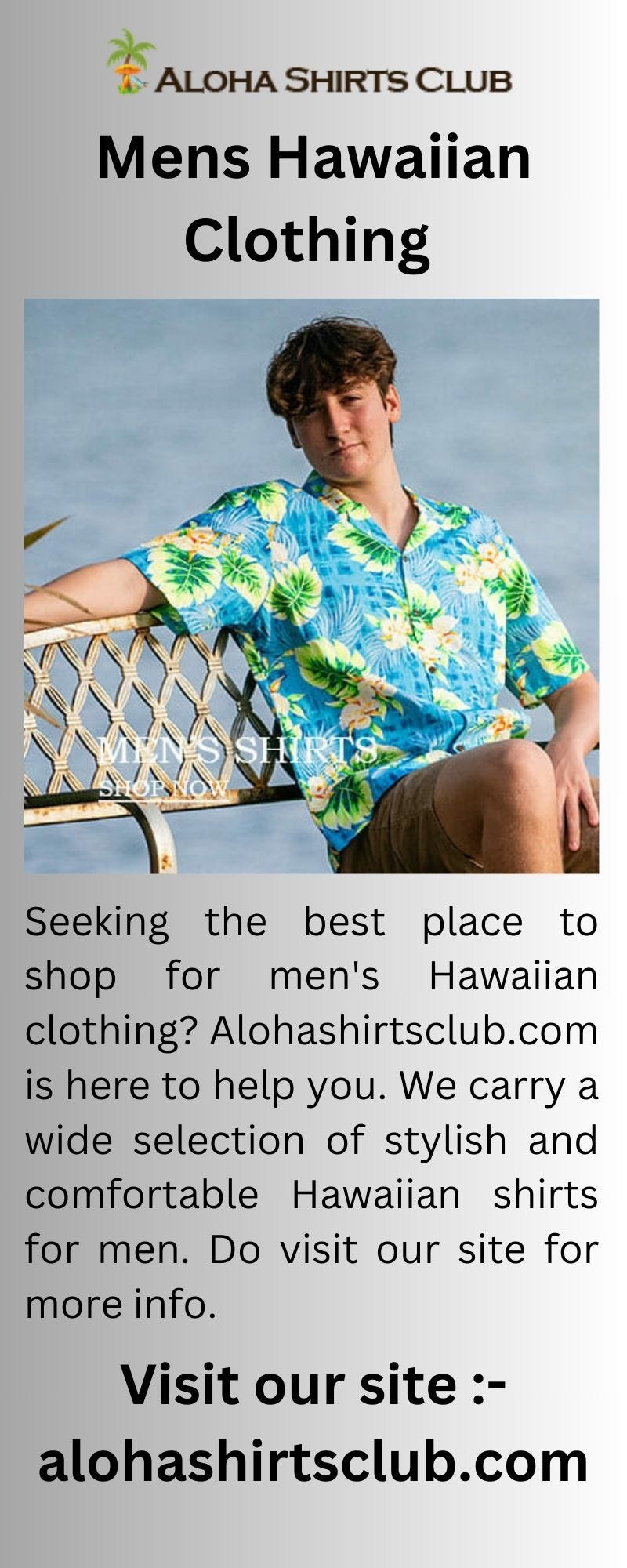 Mens Hawaiian Clothing | Alohashirtsclub.com - Hawaiianaloha - Medium