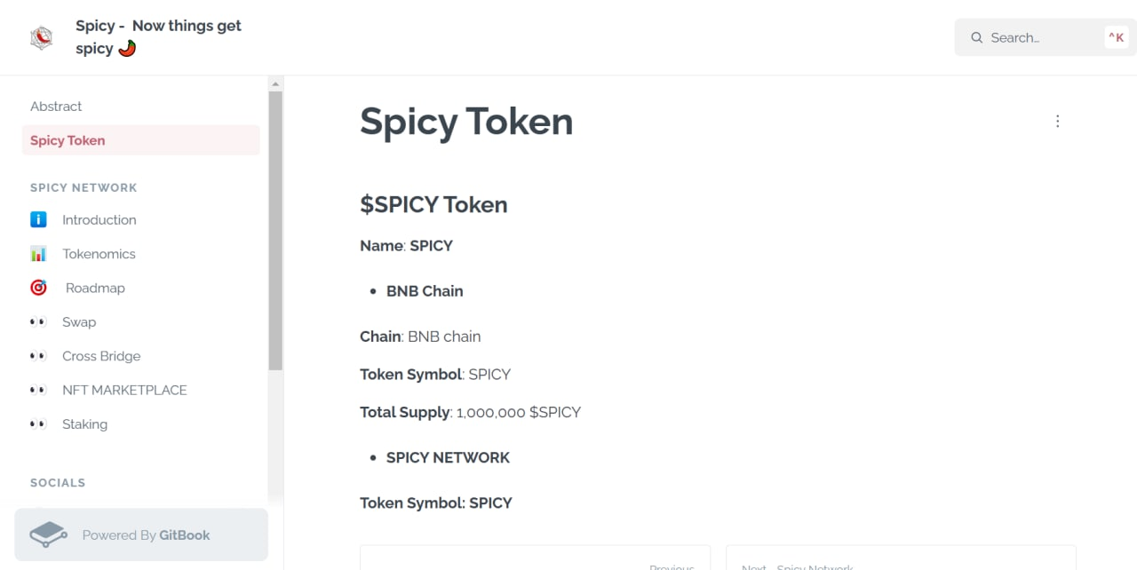 MAIN FEATURES - Spicy Network 🌶 - Medium