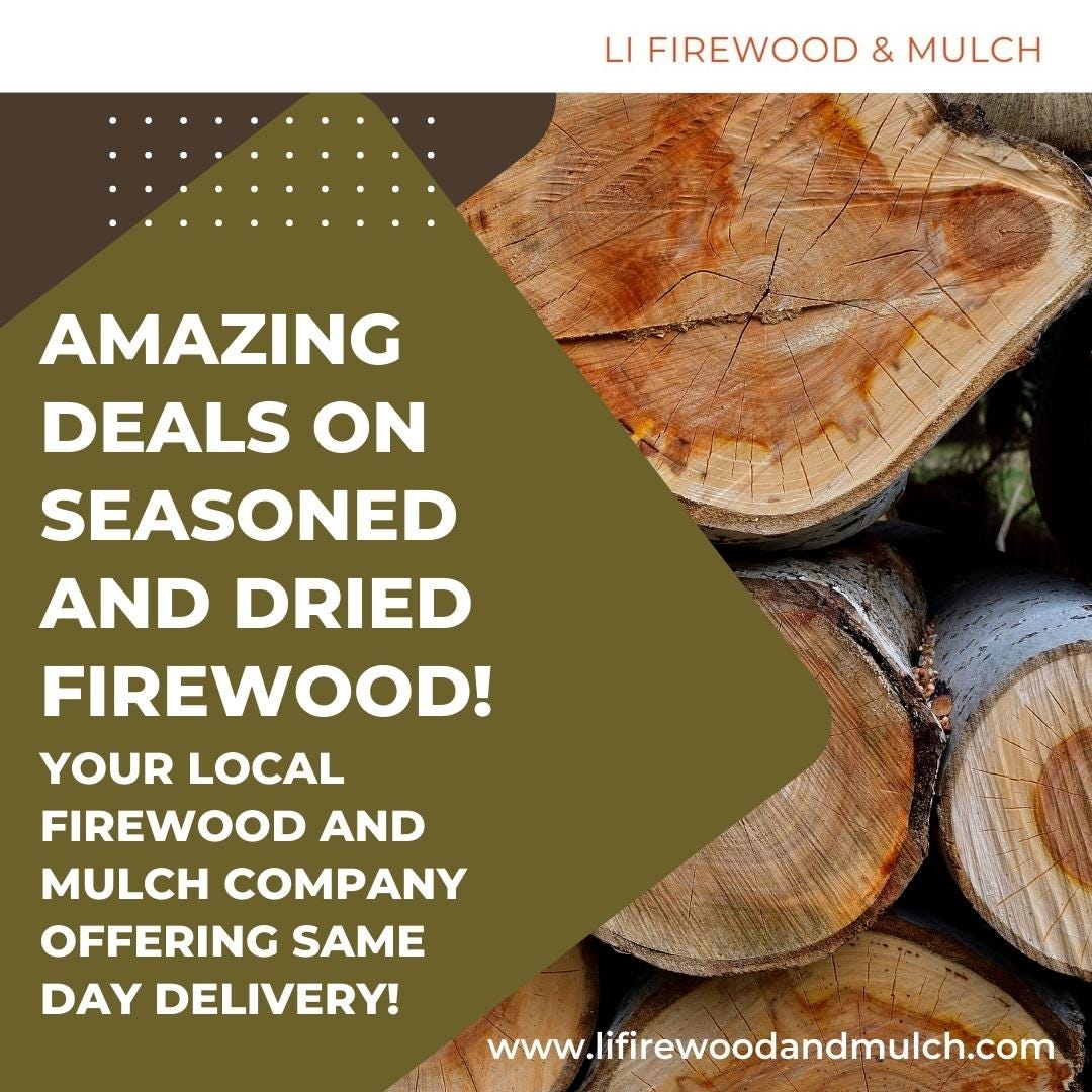 Local Firewood Delivery. LI Firewood and Mulch 25 Grucci Ln… | by LI ...