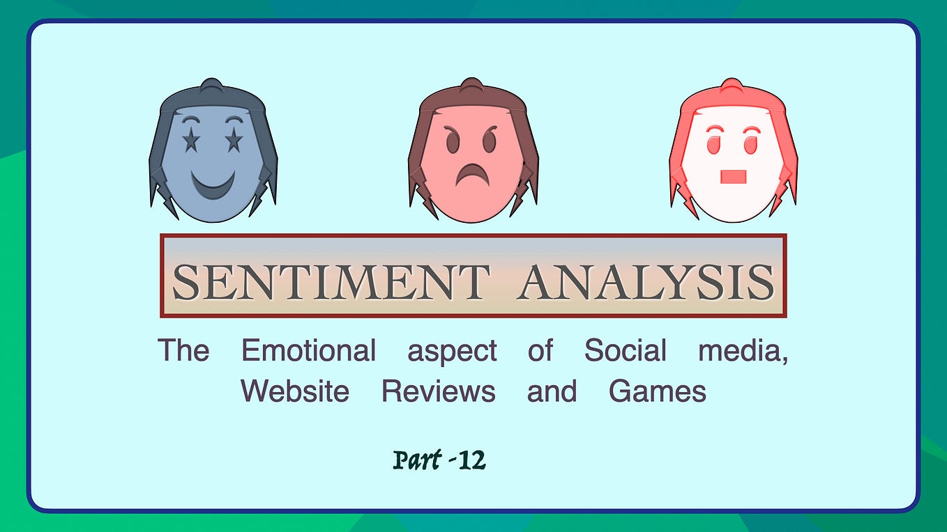 A Beginner’s Guide for Product Review Sentiment Analysis | by Nafisa ...