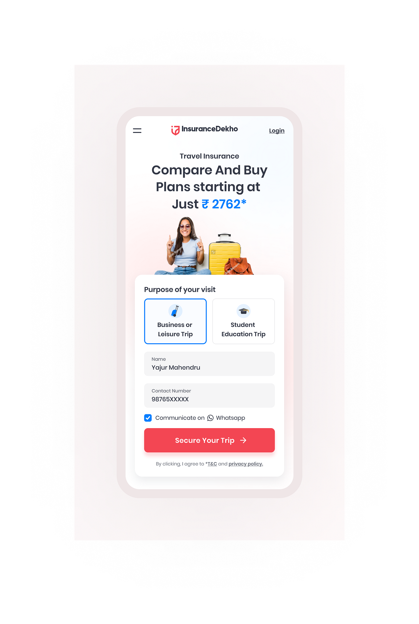 Improve Plan Selection in Motor Insurance Journey | UI/UX Case Study ...