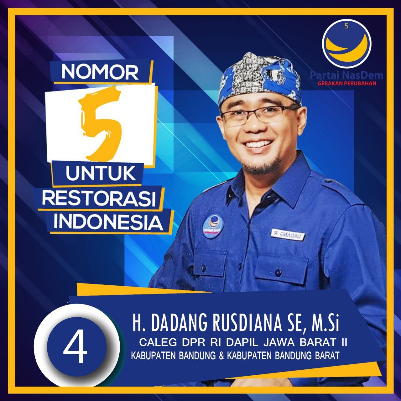 Dapil 6 Kabupaten Bandung. Waildan Afandi, Wildan Afandi Nasdem… | by ...
