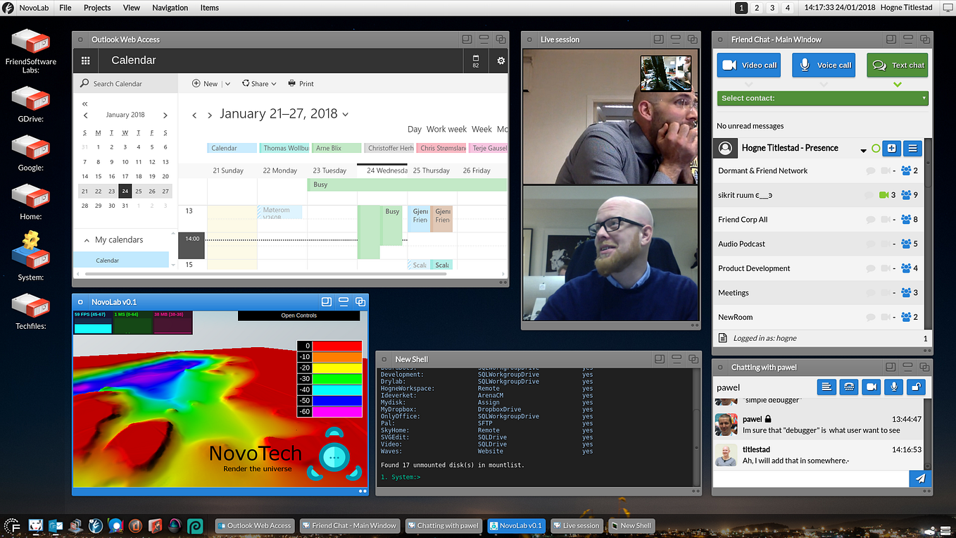 The Friend OS Open Source Project | by Hogne Titlestad, CEO, Founder ...