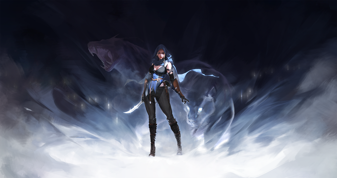 Senuna, the Shadow Killer. Klay Kingdoms Sneak Peeks | by Klay Kingdoms | Medium