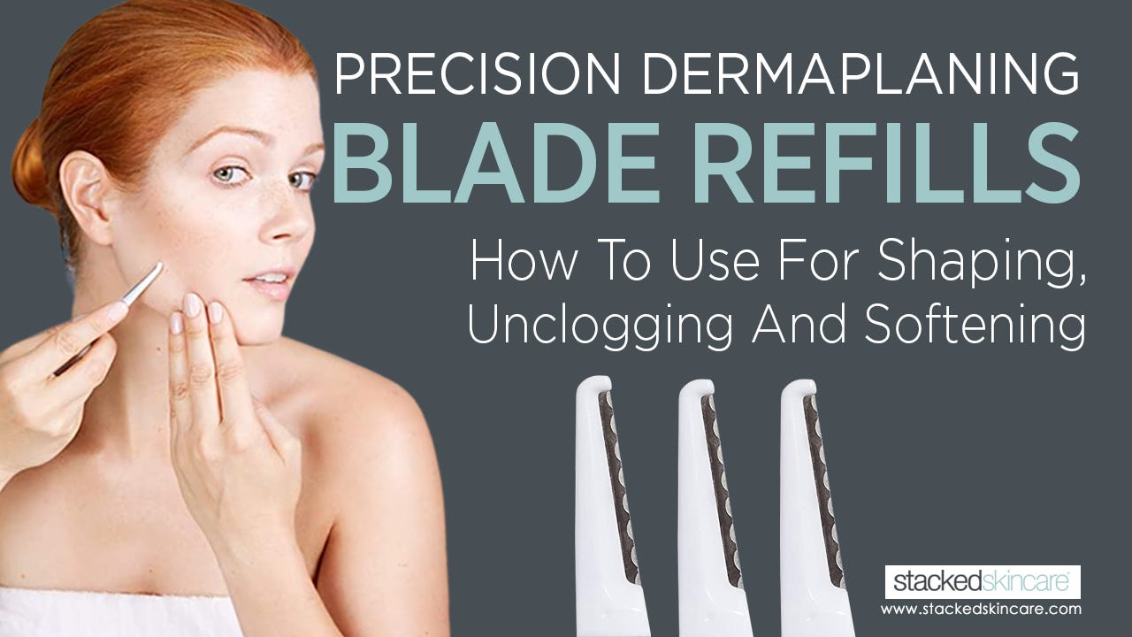 How To Properly Use Our Dermaplaning Tool at Home — StackedSkincare - Stacked Skincare - Medium