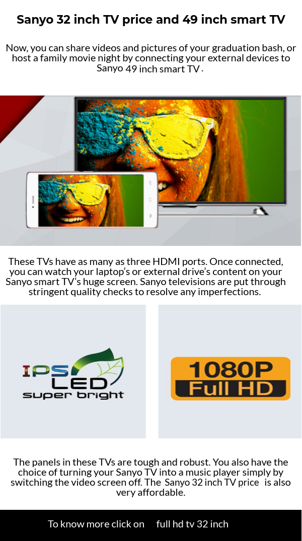 Smart LED TV. The finest decision on your part would… | by Full HD LED Smart Tv | Medium