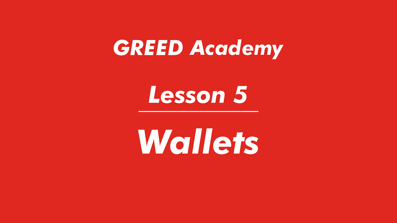 Lesson 7. DYOR. Part 1. Welcome to Lesson 7of the GREED… | by GREED ...