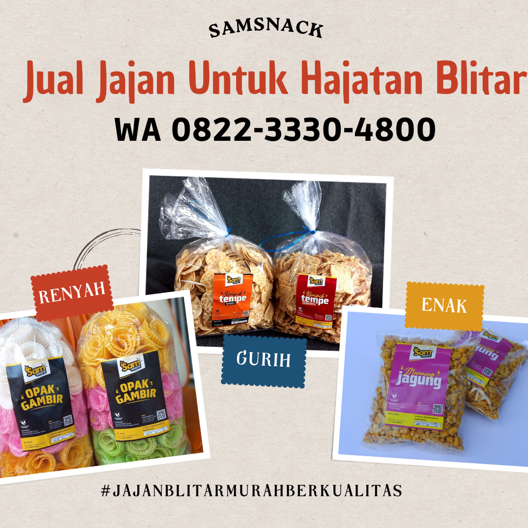 BERKUALITAS, WA 0822–3330–4800 Jual Jajan Untuk Hajatan Blitar - Pusat ...