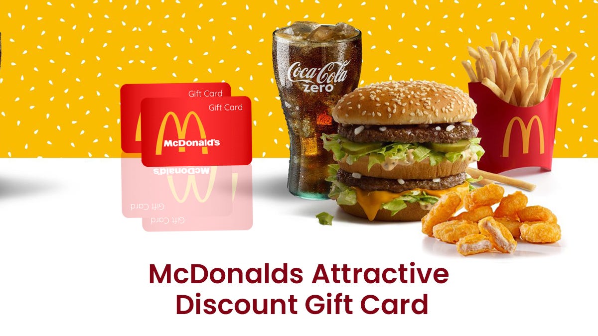 How we get McDonalds Meals Gift Voucher Online? | by McDonald's gift ...