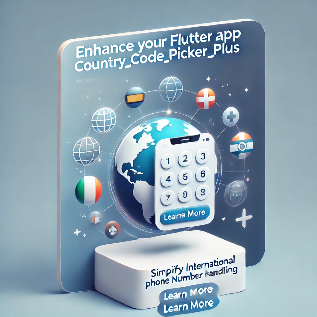 Make Your Flutter App Go Global with country_code_picker_plus | by Naresh Prajapati | Jul, 2024 ...