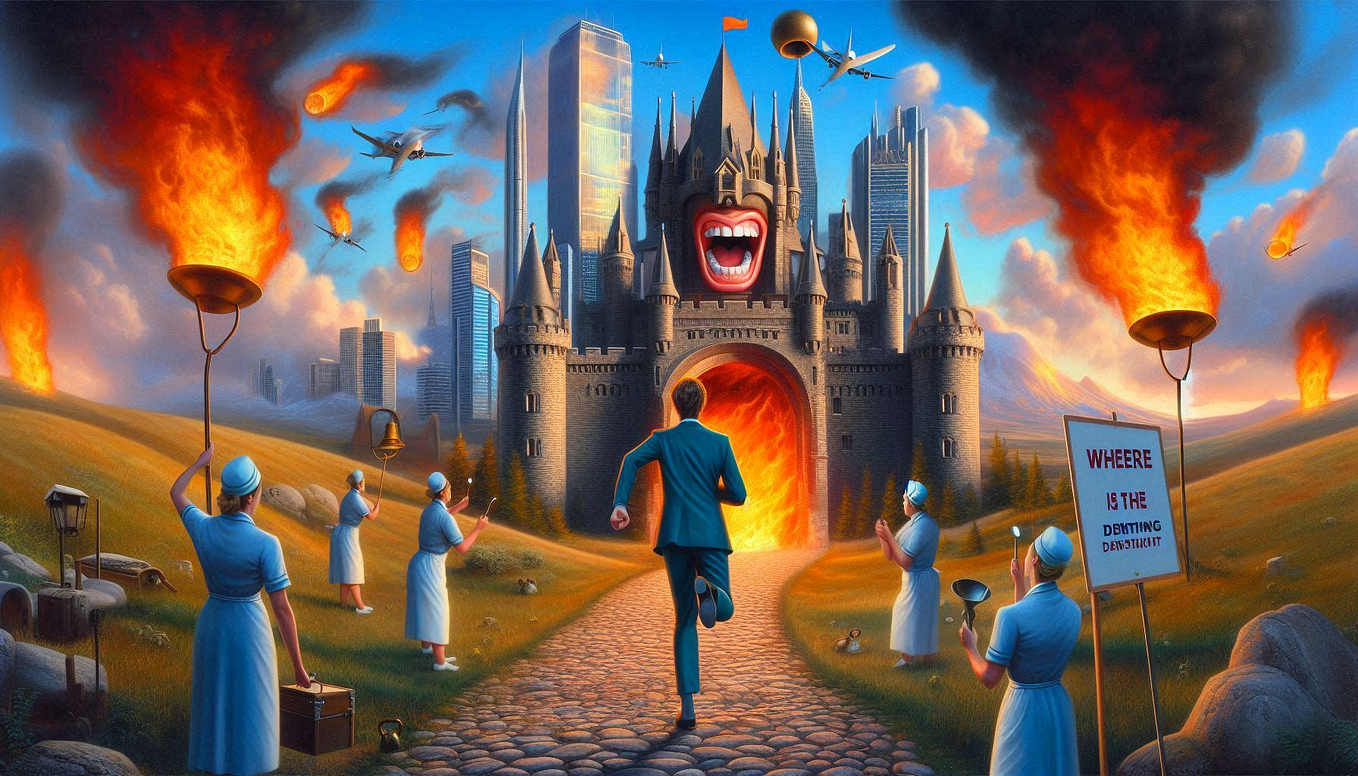ADHD Doomin. It seems that knives leave a deep… | by Hashan & Snowy | Speaking Bipolar | Dec ...