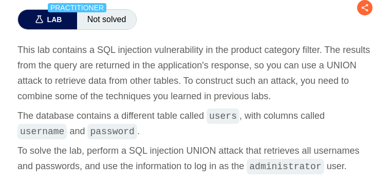 SQL injection- PortSwigger part 2 | by Aslam Anwar Mahimkar | Jun, 2024 | Medium
