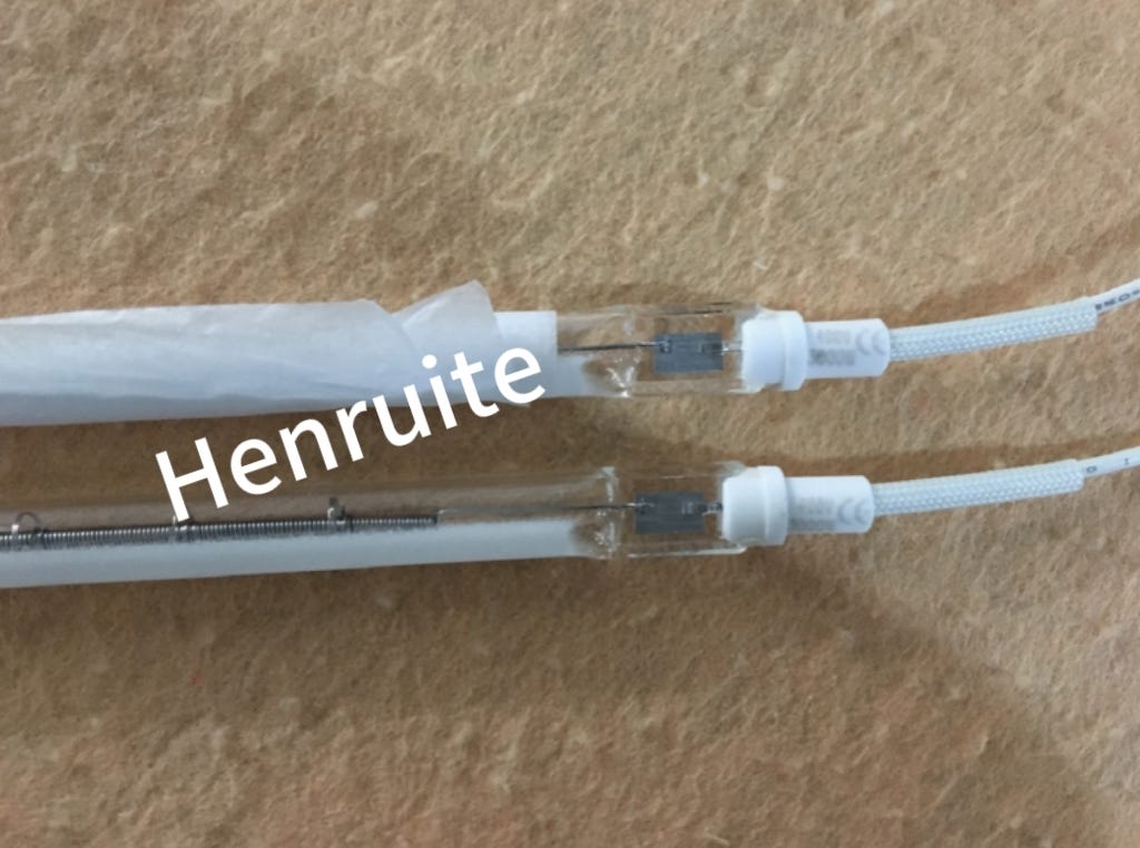 round ceramic halogen infrared heat lamp. IR heat Lamp manufacturer ...