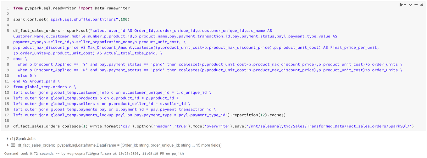 Orchestrate & Build ETL pipeline using Azure Databricks and Azure Data ...