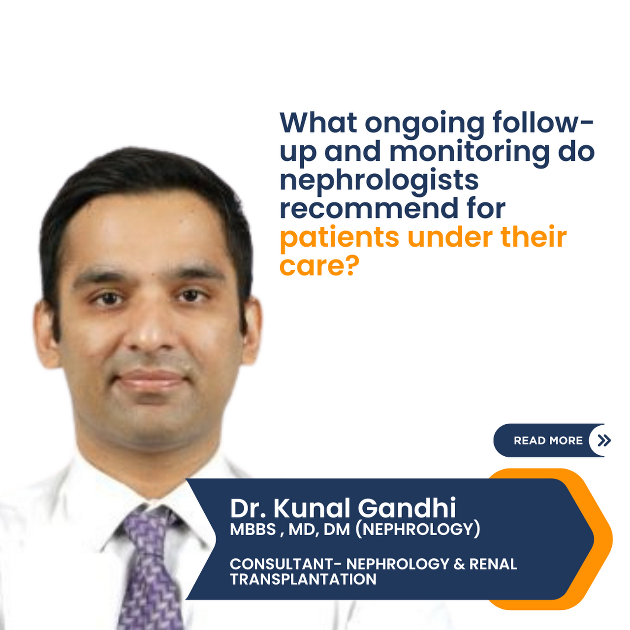 Dr. Kunal Gandhi: Unraveling Excellence in Nephrology Care in Faridabad ...