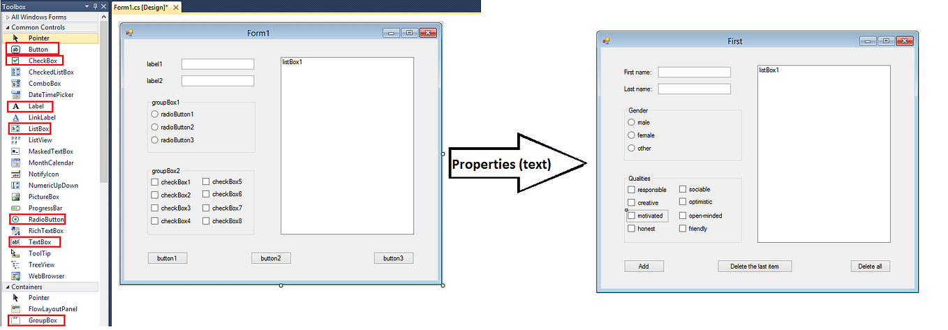 TicTacToe (Windows Forms App in C#) | by Irina Andreea | Medium